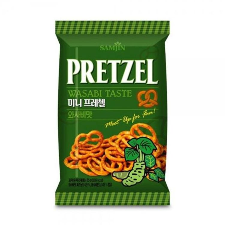 미니프레첼 와사비맛 85g 옛날과자 맥주안주 간편안주 홈플러스 택배배송