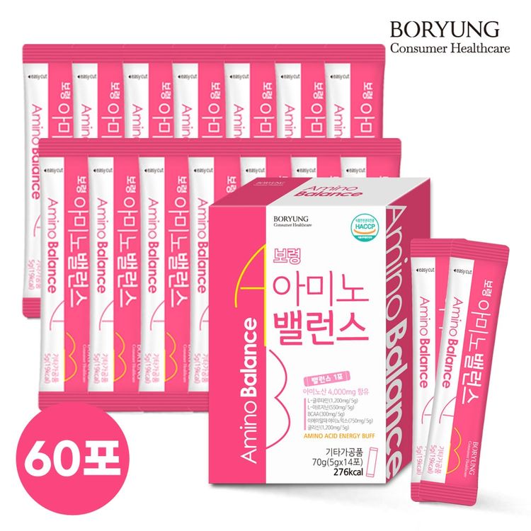 보령 아미노 밸런스 아미노산 아르기닌 Bcaa 6박스 홈플러스 택배배송
