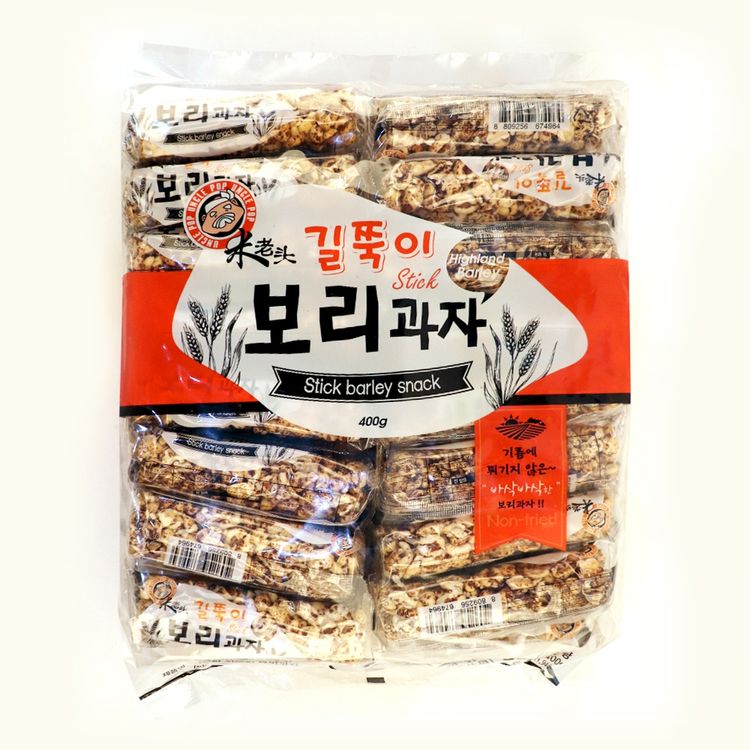 먹거리 맛있는거 엉클팝 길쭉이보리과자 12g 32입 홈플러스 택배배송