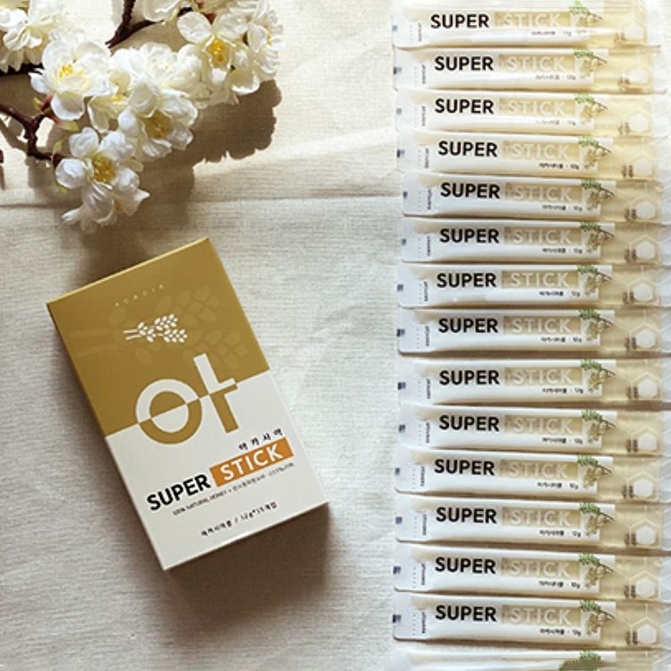 농사랑 에스씨 슈퍼스틱 천연벌꿀 아카시아꿀 12g X 15포 홈플러스 택배배송