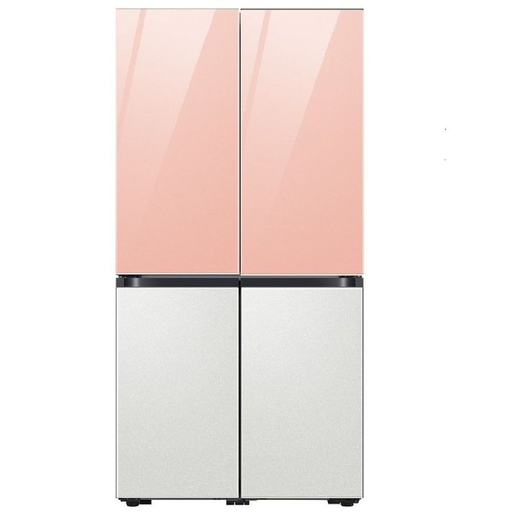 삼성 비스포크 냉장고 4도어 875l 글램피치and코타화이트 Rf85db90f1375 홈플러스