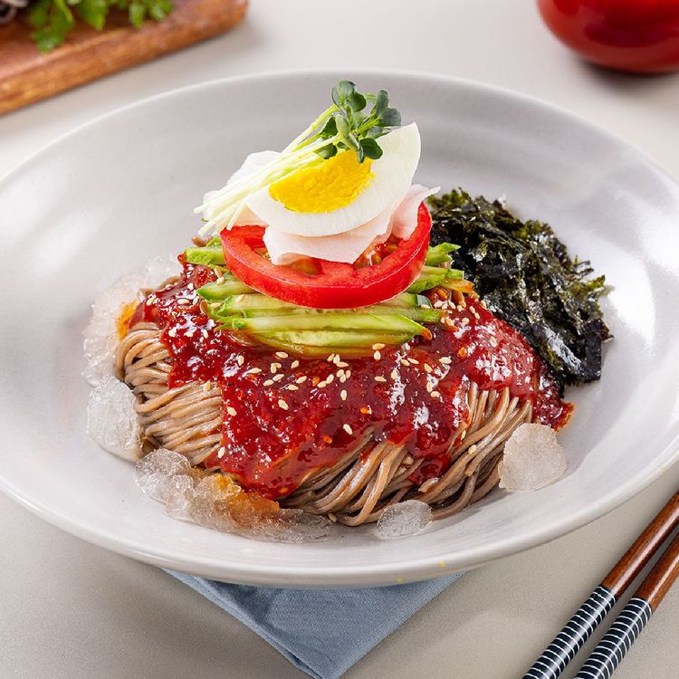 Haccp 생 비빔소바 3인분생면비빔소스 개별포장 홈플러스 택배배송