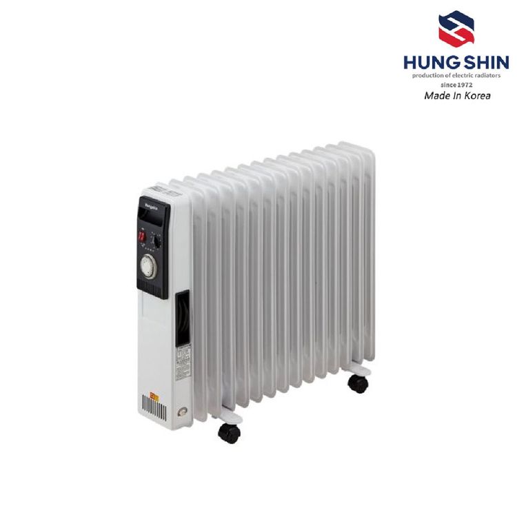Hungshin 국내생산 전기라디에이터 2단전원 15핀 3000w 타이머형라디에이타 라지 홈플러스 택배배송