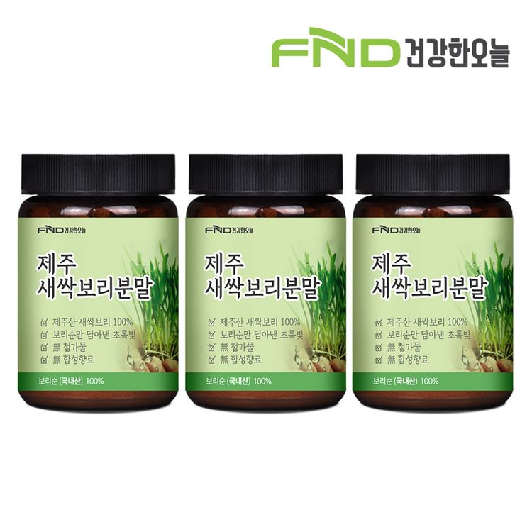 Fnd건강한오늘 제주산 무농약 그린 새싹보리 분말 100g X 3개 홈플러스 판매자택배