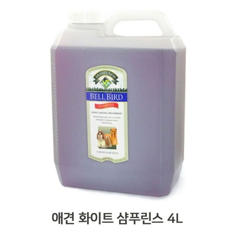 하얀강아지 4l 1p 샴푸겸 린스 셀프목욕 위생관리 홈플러스 택배배송