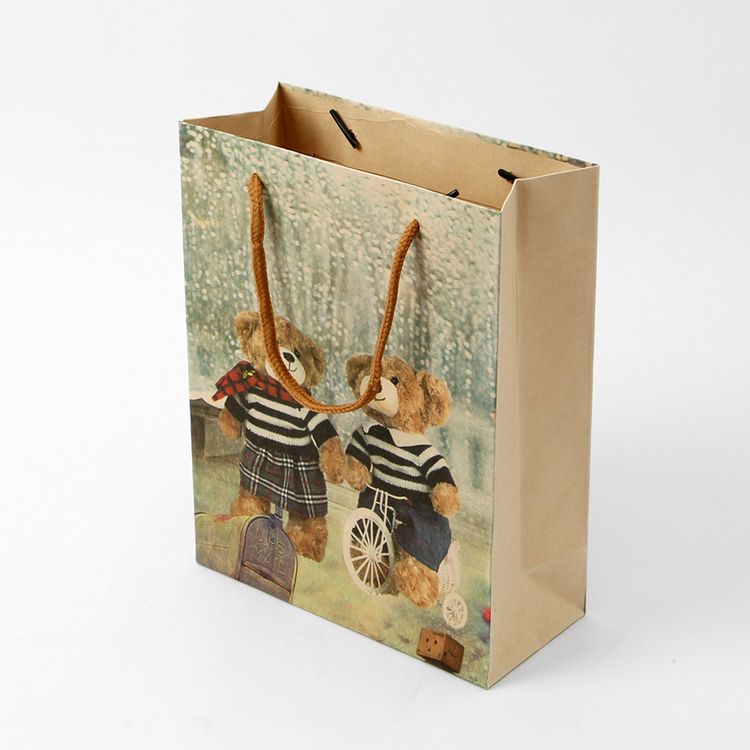 큐티 베어 쇼핑백23x18cm 선물쇼핑백 홈플러스 택배배송