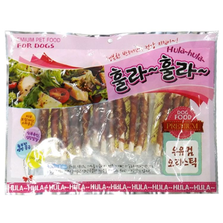 강아지 영양 간식 우유껌 오리스틱 300g 1p 개껌 스낵 홈플러스 택배배송