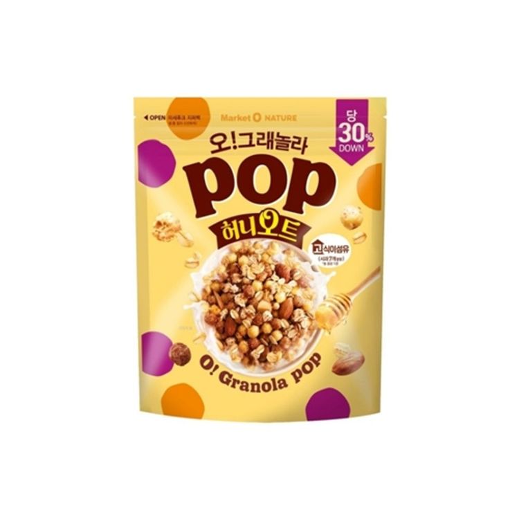오리온 오 그래놀라 팝 허니 오트 340g 홈플러스 택배배송