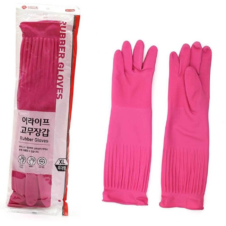 화장실청소용품 라텍스장갑 Xl 고무장갑 홈플러스 택배배송