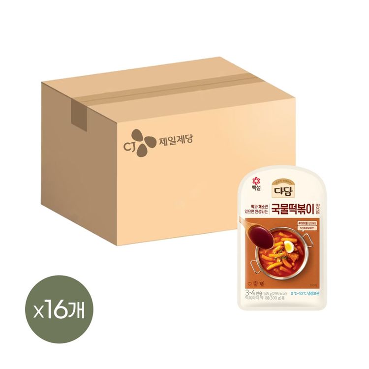 다담 국물 떡볶이 양념 145g X16개 홈플러스 택배배송