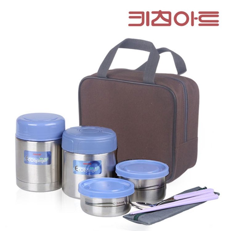 키친아트 에코홈 트윈 다용도 보온도시락 Ksj 2200 홈플러스 택배배송