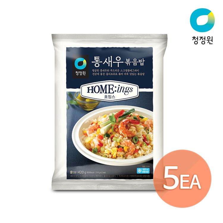 청정원 호밍스 통새우 볶음밥 420g X 5개 홈플러스 택배배송