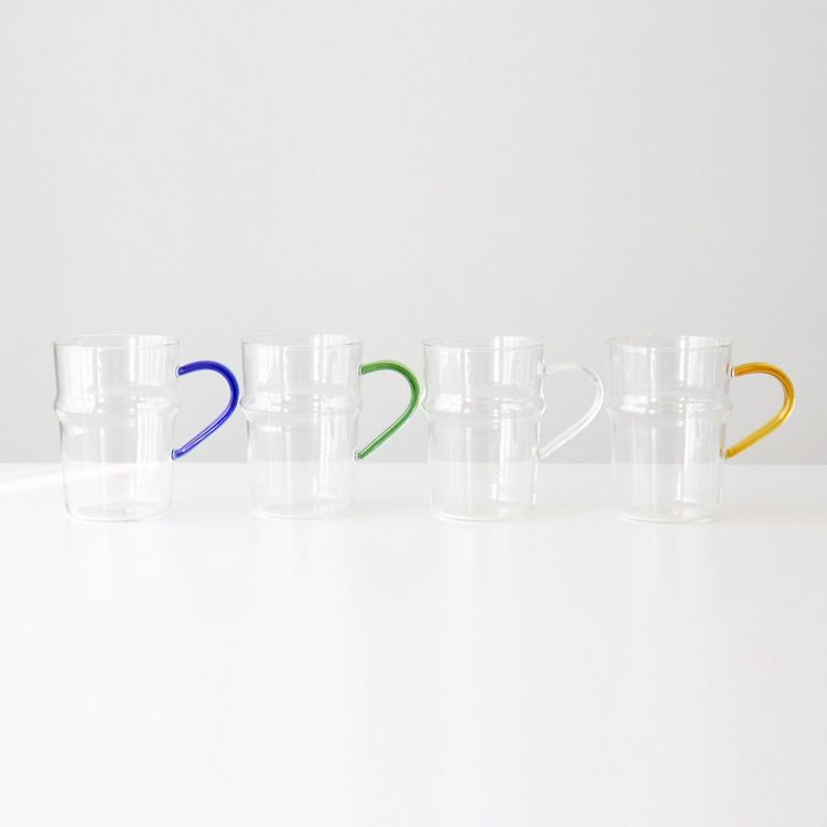 프렌치 머그컵 홈카페 내열유리컵 500ml 4컬러 홈플러스 택배배송
