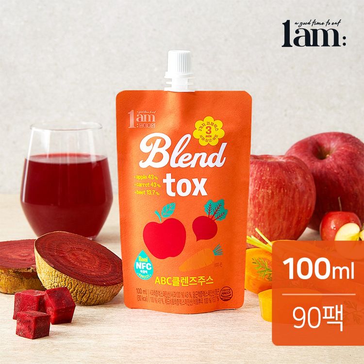 블랜디톡 Abc 클렌즈 주스 3박스 100ml X 90팩 홈플러스 택배배송