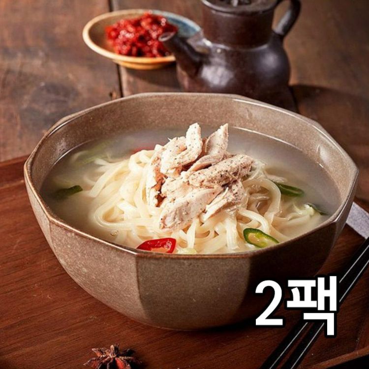 밀빛 닭칼국수 600gx2팩총4인분 홈플러스 택배배송