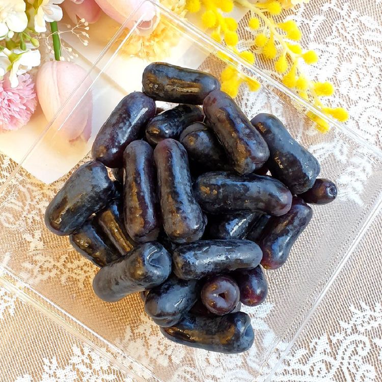 포미식탁 고당도 씨없는 블랙 사파이어 포도 4kg 홈플러스 택배배송