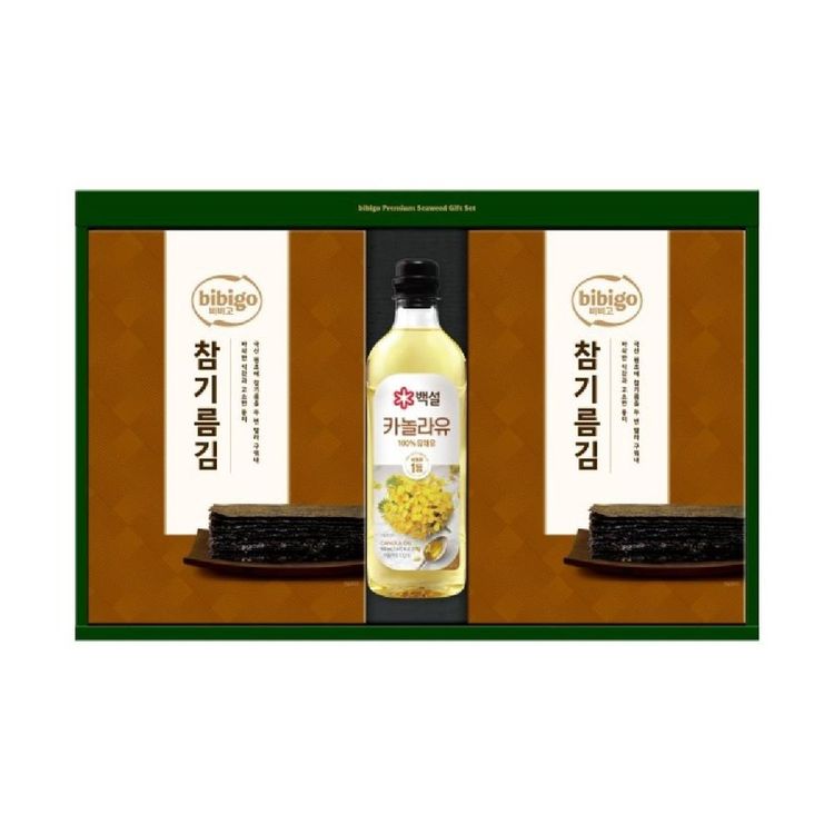 선물세트 Cj 비비고 토종김 4호 카놀라유 홈플러스