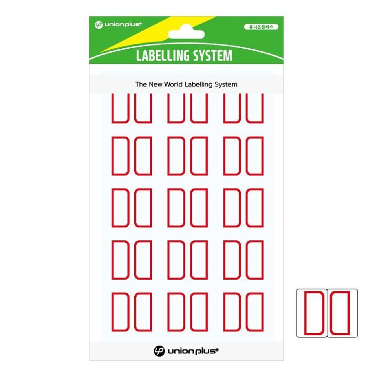유니온 견출지 일반 29x23 (UL-103) (적색) (10매입) | 홈플러스 택배배송