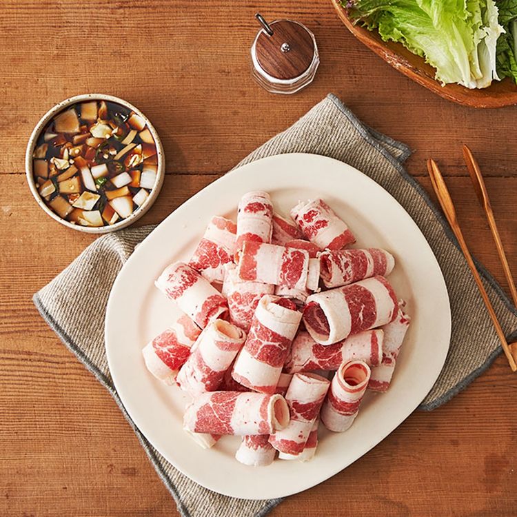 동원 돌돌말이 우삼겹 구이용 500g 미국산 홈플러스 택배배송