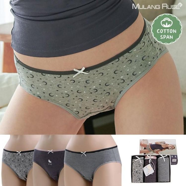 물랑루즈 캐스퍼 위생팬티 여성 면스판 여자 팬티 3매 홈플러스 택배배송