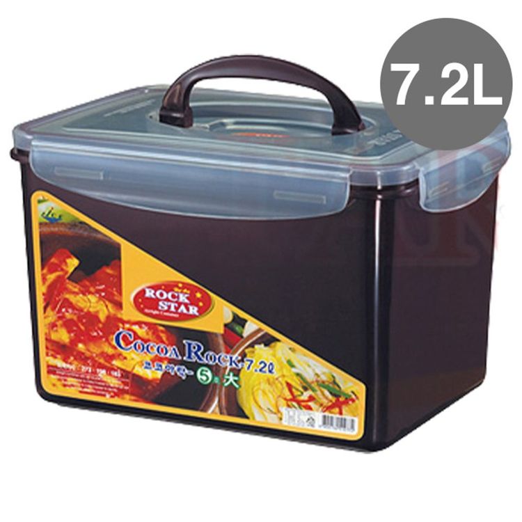 코코아 한손 핸들 김치통 72l 밀폐용기 김장 매실통 홈플러스 택배배송