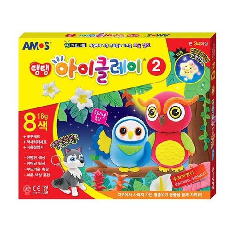 아모스 실용적인 N71137e4b05 탱탱아이클레이8본18gx8색 홈플러스 택배배송