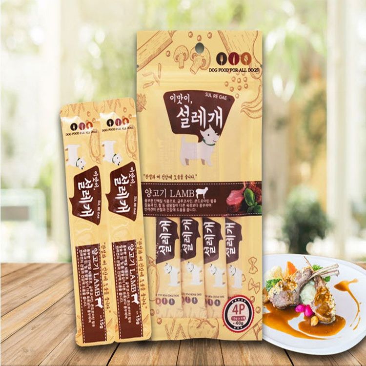 주펫더맨 펫더맨 짜먹는츄르 설레개 양고기 4p 강아지 간식 홈플러스 택배배송