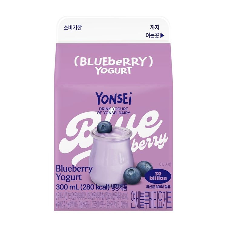 연세 블루베리 요거트 300ml 홈플러스