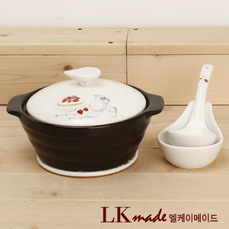 바보사랑 아이스크림 케익 무균열 내열냄비뚝배기 대 혼합세트 5p 홈플러스 택배배송