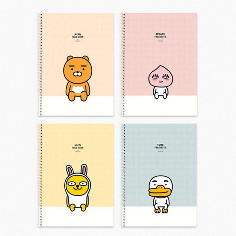 카카오프렌즈 스프링 연습장 튜브 홈플러스 택배배송