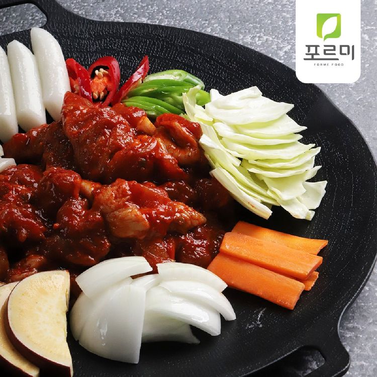 포르미 고추장 닭갈비 300g 3팩 양념육 숯불 캠핑 술안주 홈플러스 택배배송