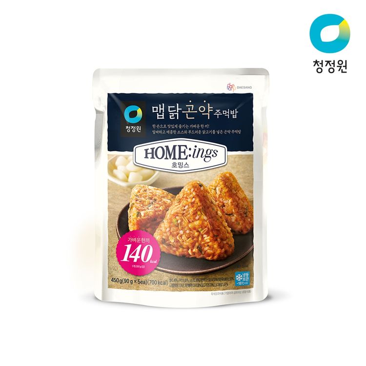청정원 호밍스 맵닭 곤약주먹밥 450g 홈플러스 택배배송