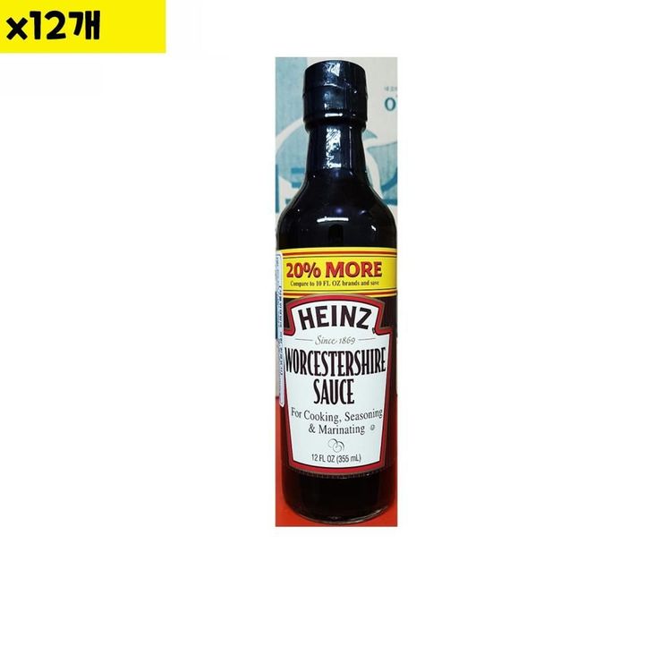 식자재 식재료 도매 하인즈 우스타소스 355g X12개 홈플러스 택배배송