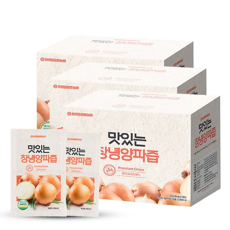 참앤들황토농원 맛있는 국내산 양파즙 건강주스 3박스100mlx100포 홈플러스 택배배송