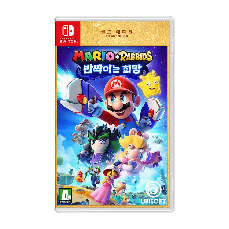 Switch 마리오래비드 반짝이는 희망 골드 에디션 홈플러스 택배배송