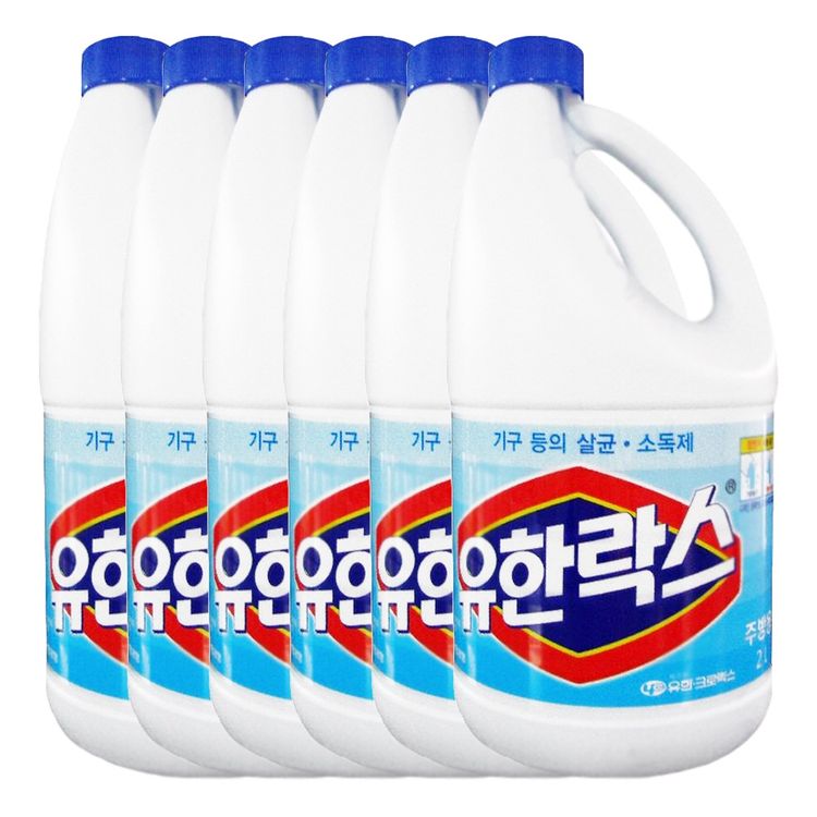 유한락스 주방용 2l X 6개1박스 홈플러스 택배배송