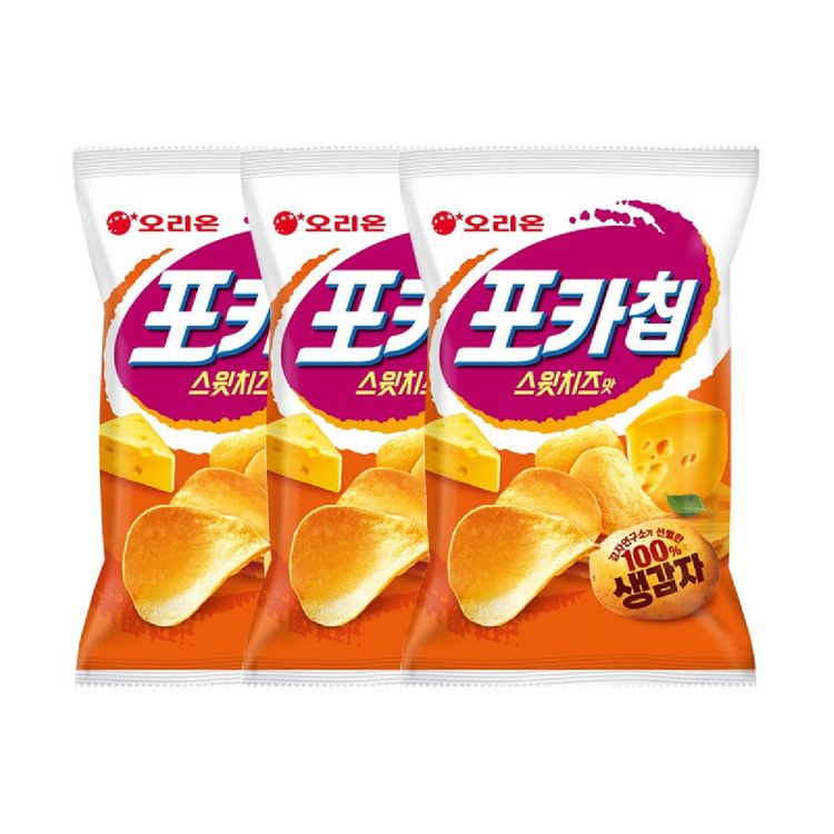 오리온 포카칩 스윗치즈맛 110g X 3개 홈플러스 택배배송