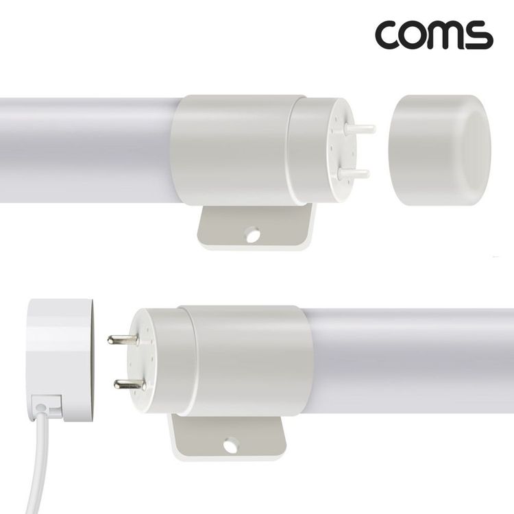Coms N10849c851f Led 등기구 형광등 Pin타입 18w 5000k 주백색 홈플러스 택배배송