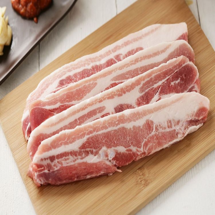 믿고기푸드 삼겹살 냉동 돼지고기 구이용찌개용 3kg 홈플러스 택배배송