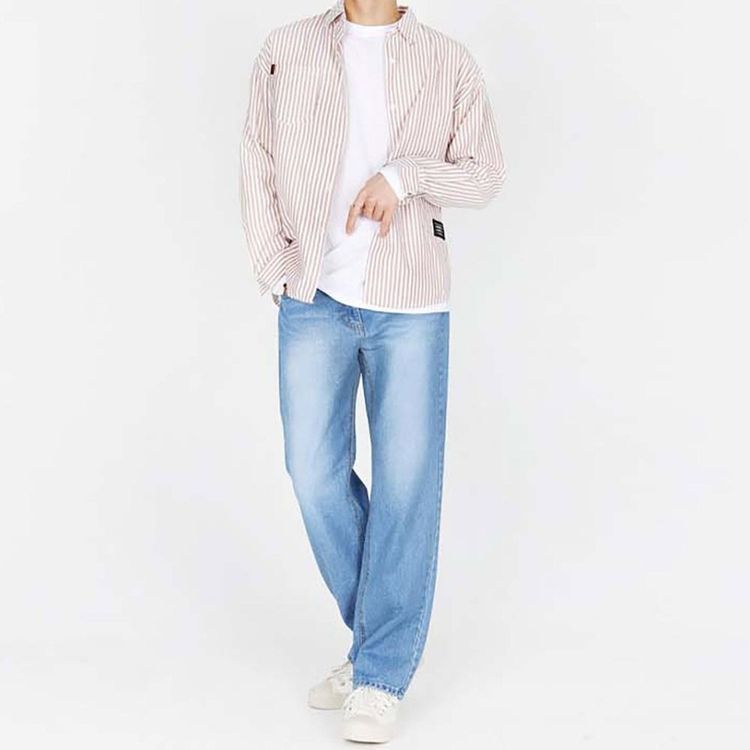 캐쥬얼 데일리 심플 빈티지 워싱 와이드 남성 청바지 홈플러스 택배배송