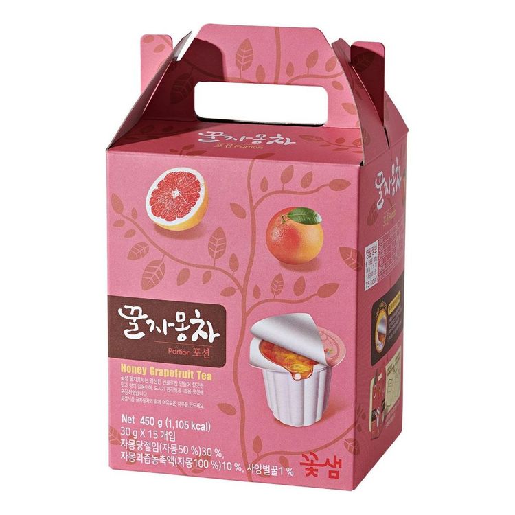 포션 15입 꽃샘 꿀자몽차 홈플러스 택배배송