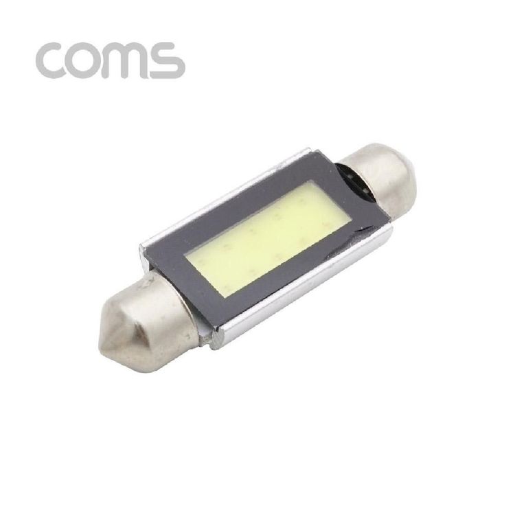 Coms 차량용 내부등실내등 Led 전구 무극성백색 특대 홈플러스 택배배송