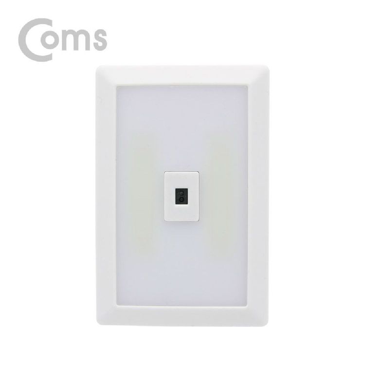 Coms 벽면등switch Light 사각 20led 동작감지센서 홈플러스 택배배송