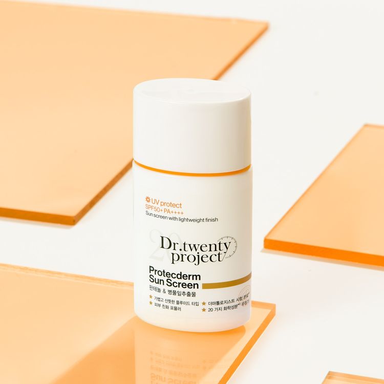닥터트웬티프로젝트 프로텍덤 선 스크린 50ml 선베이스선로션선플루이드 홈플러스 택배배송