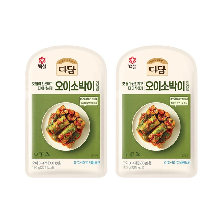 백설 다담 오이소박이양념 150g X2개 홈플러스 택배배송