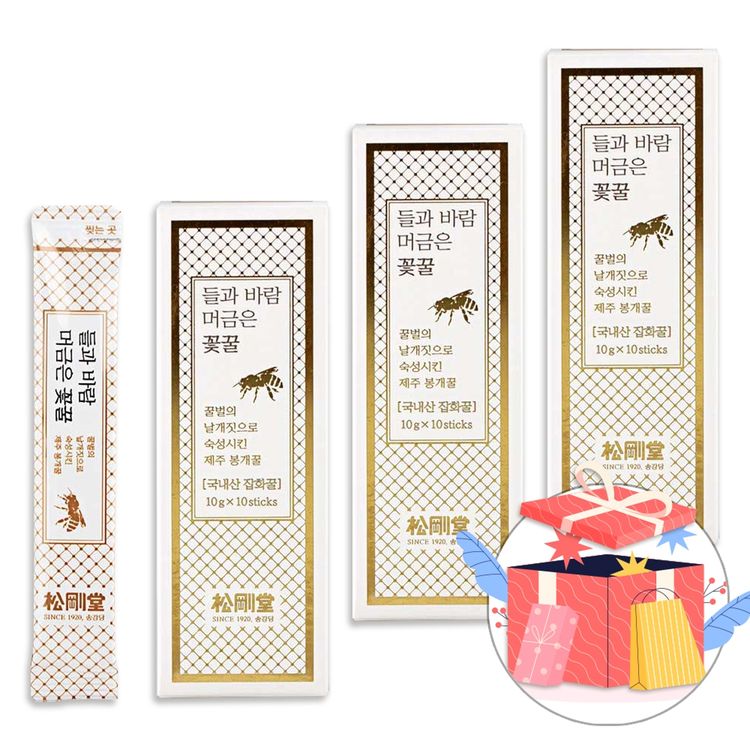 송강당 제주 봉개꿀 들과바람머금은 꽃꿀 30포 홈플러스 택배배송
