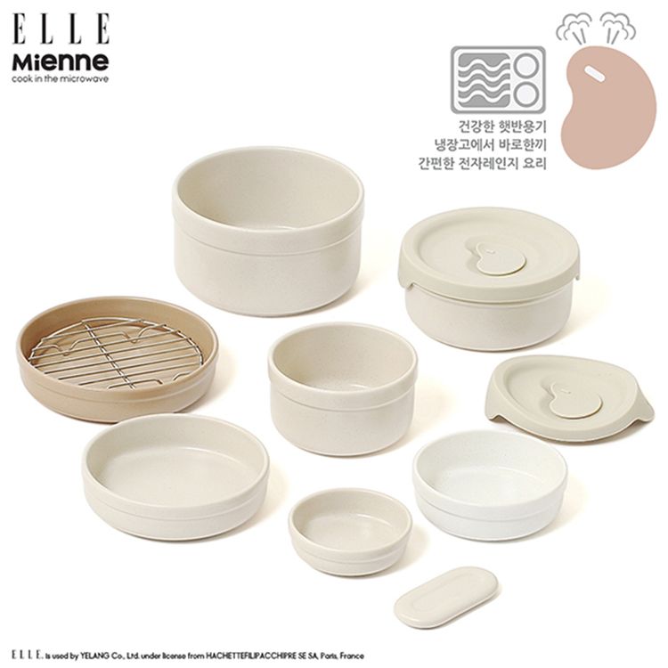 Elle 엘르 미엔느 디너웨어 1인 홈세트 11p오트밀베이지 홈플러스 택배배송