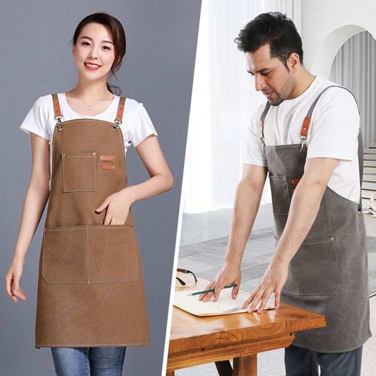 11 빈티지 앞치마 바리스타 까페 캔버스 방수 앞치마 홈플러스 택배배송