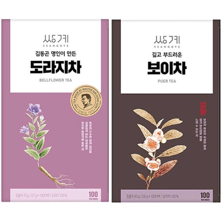 쌍계 도라지차 100t보이차 100t 홈플러스 택배배송
