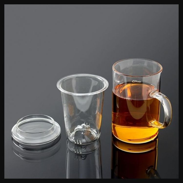 내열 유리 티머그 티컵 티잔 찻잔 투명머그컵 500ml 홈플러스 택배배송